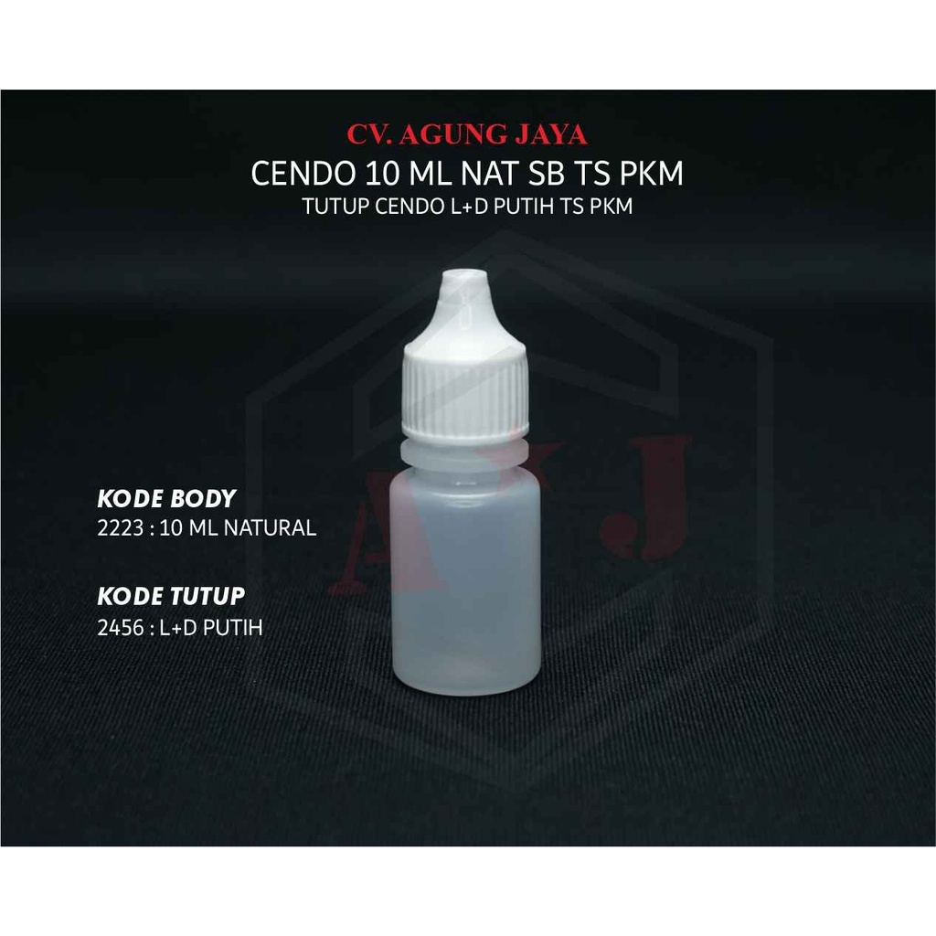 Jual Botol Tetes 10 ml Natural Tidak Segel / Tetes Mata / Botol Cendo ...