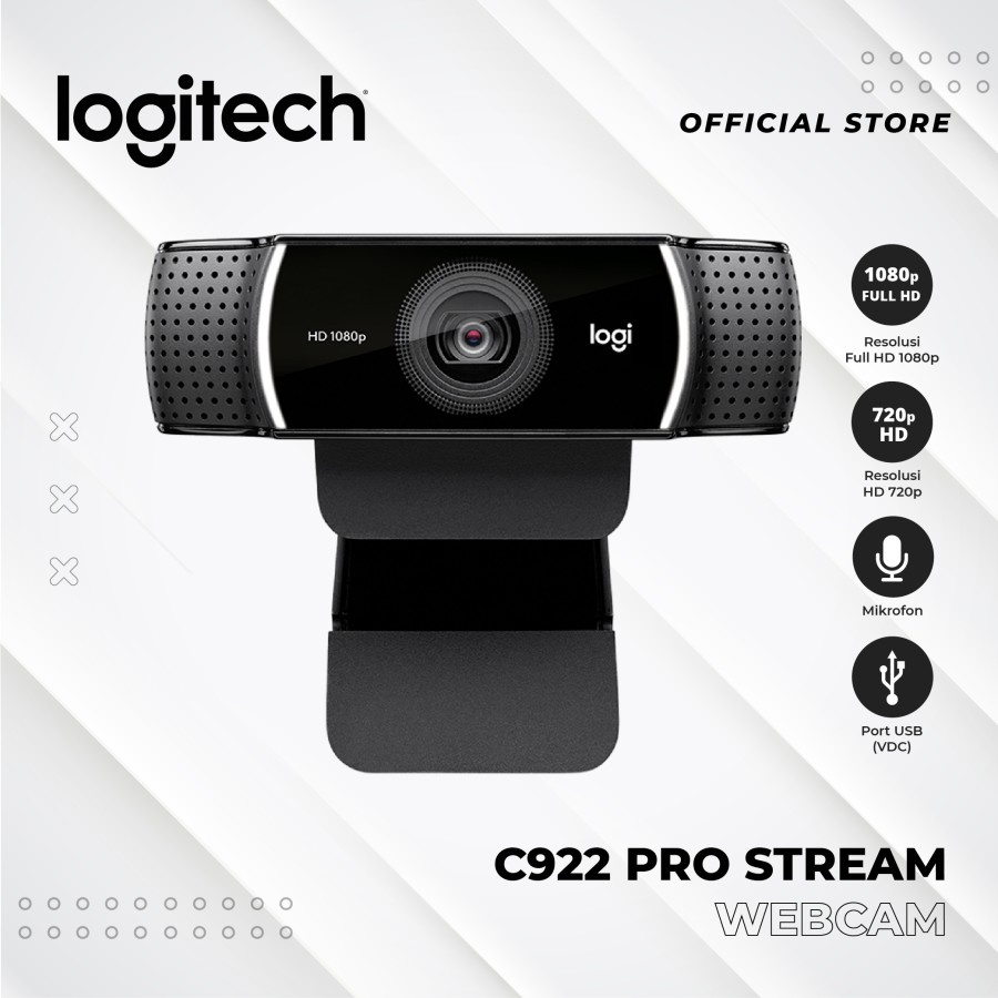 Jual Logitech C922 / C 922 Pro Stream Webcam | Shopee Indonesia