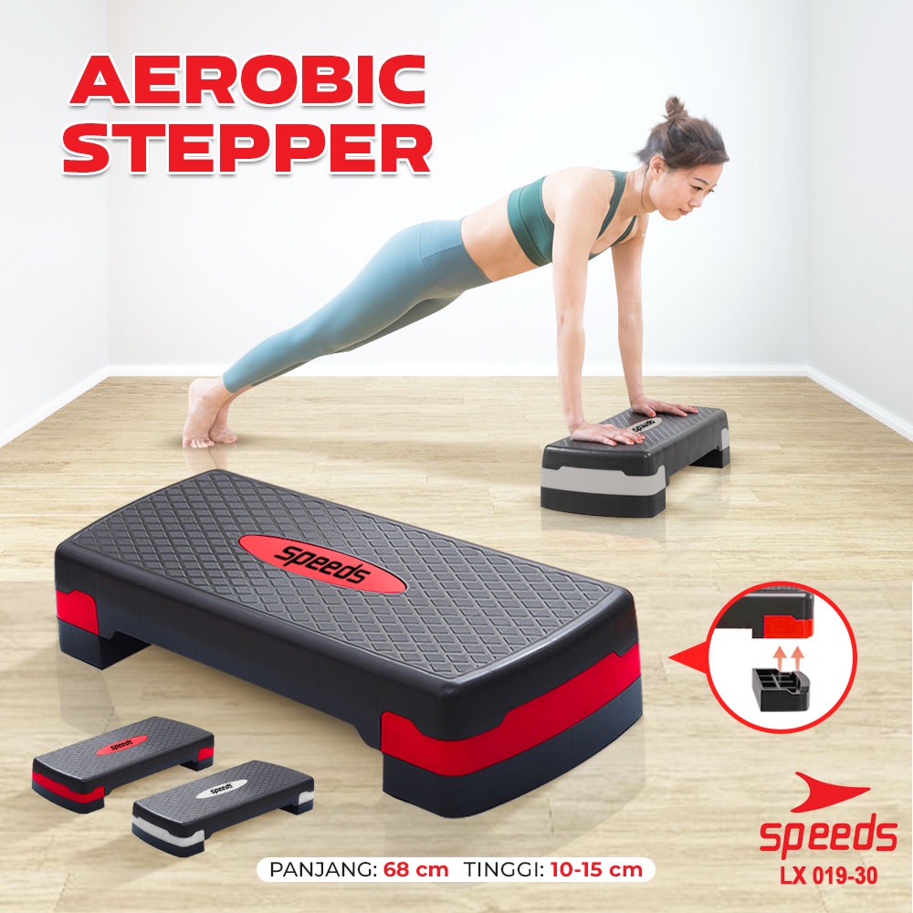Jual SPEEDS Papan Senam Aerobic Stepper Papan Step Senam Zumba ...