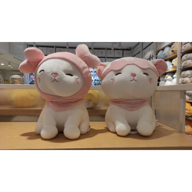 Jual MINISO BONEKA KUCING PINK 27CM | Shopee Indonesia