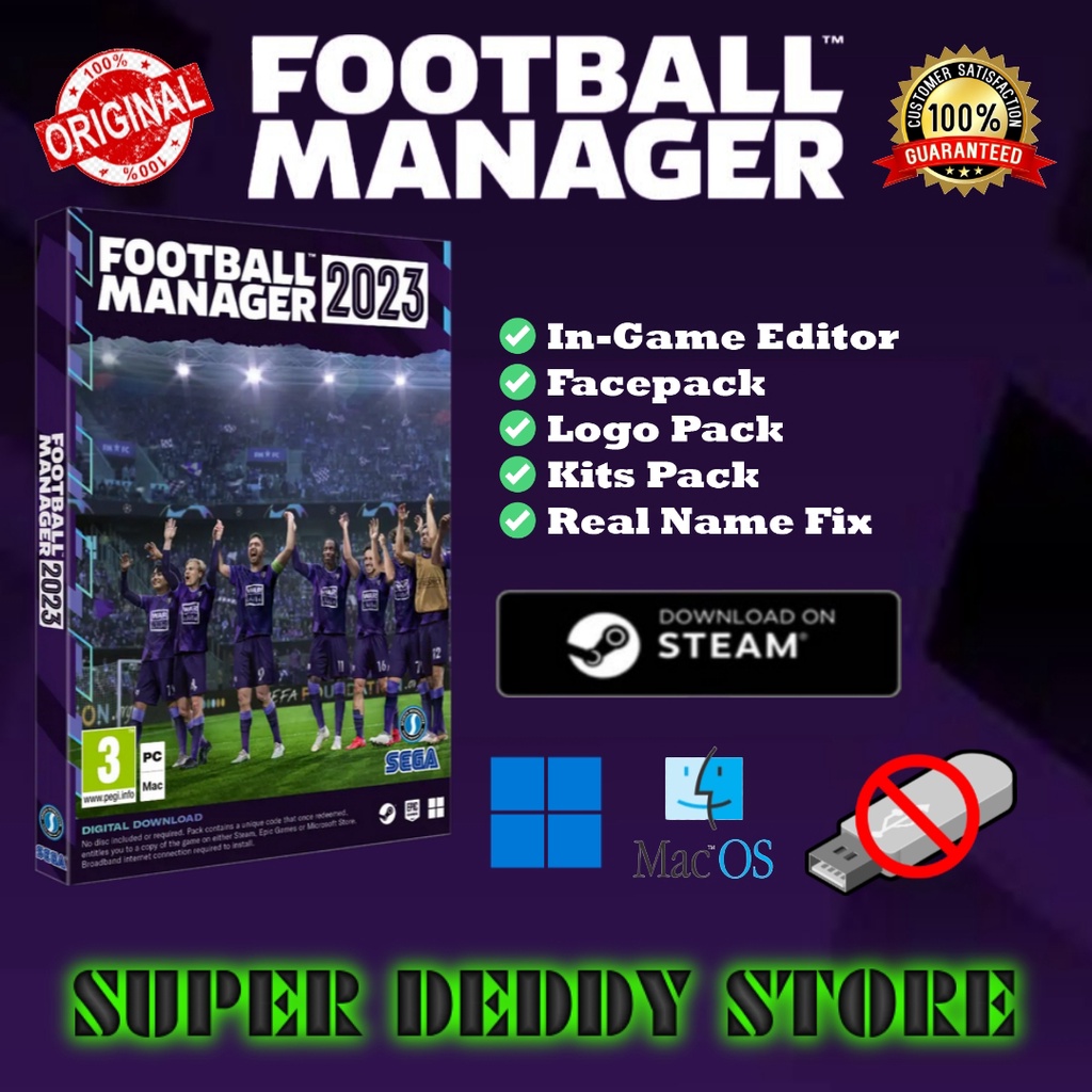 Jual Football Manager 2023 + FMRTE | Shopee Indonesia