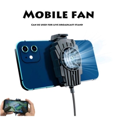 Jual G6 Kipas Pendingin HP Mobile Phone Cooling Gaming Radiator Fan ...