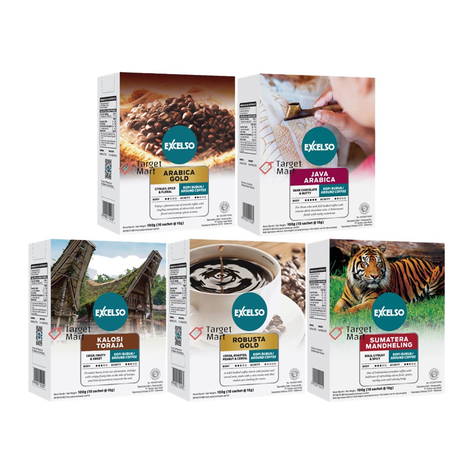 Jual Box Excelso Kopi Bubuk Premium Berbagai Varian Pilih Rasa | Shopee ...