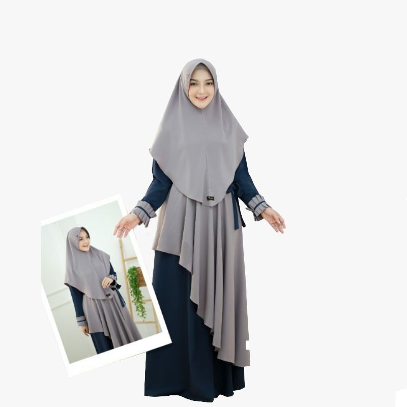 Jual Baju Muslim Wanita ABG Dan Dewasa Plus Kerudung / Model Gamis ...