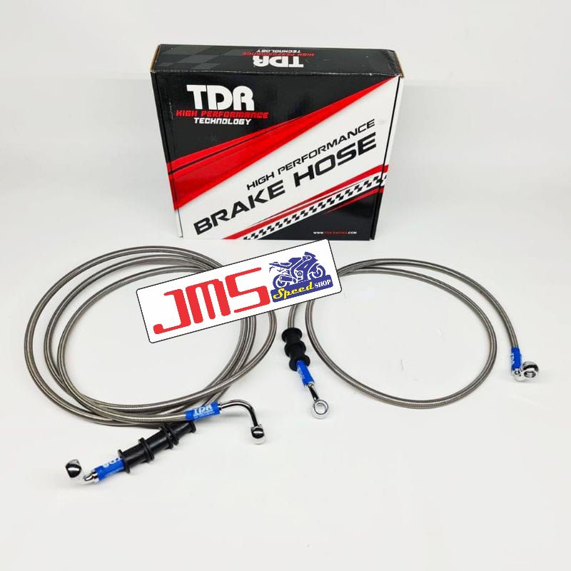 Jual Selang Rem Kabel Rem Tdr Set Depan Dan Belakang For Nmax Oldnmax New Yg Non Abs Silver 