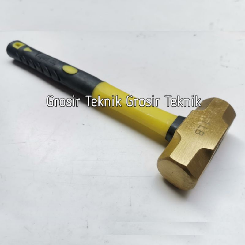 Jual Palu Kuningan 1 Kg Original Opt Brass Hammer 2lb Palu Kuningan 1kg ...