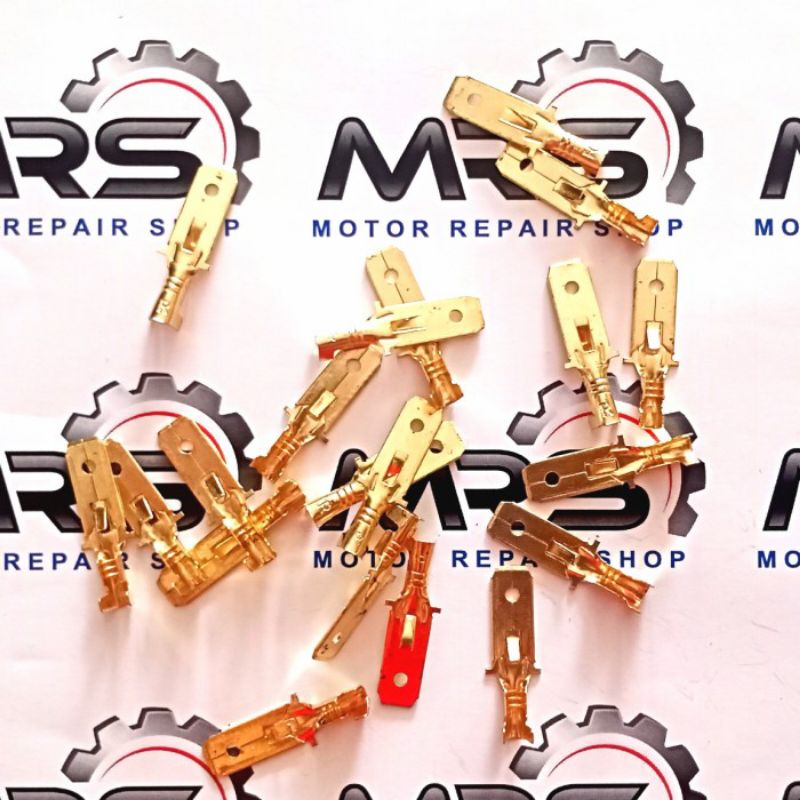 Jual SKUN TERMINAL KABEL GEPENG MINI COWOK / MALE KUNINGAN | Shopee ...