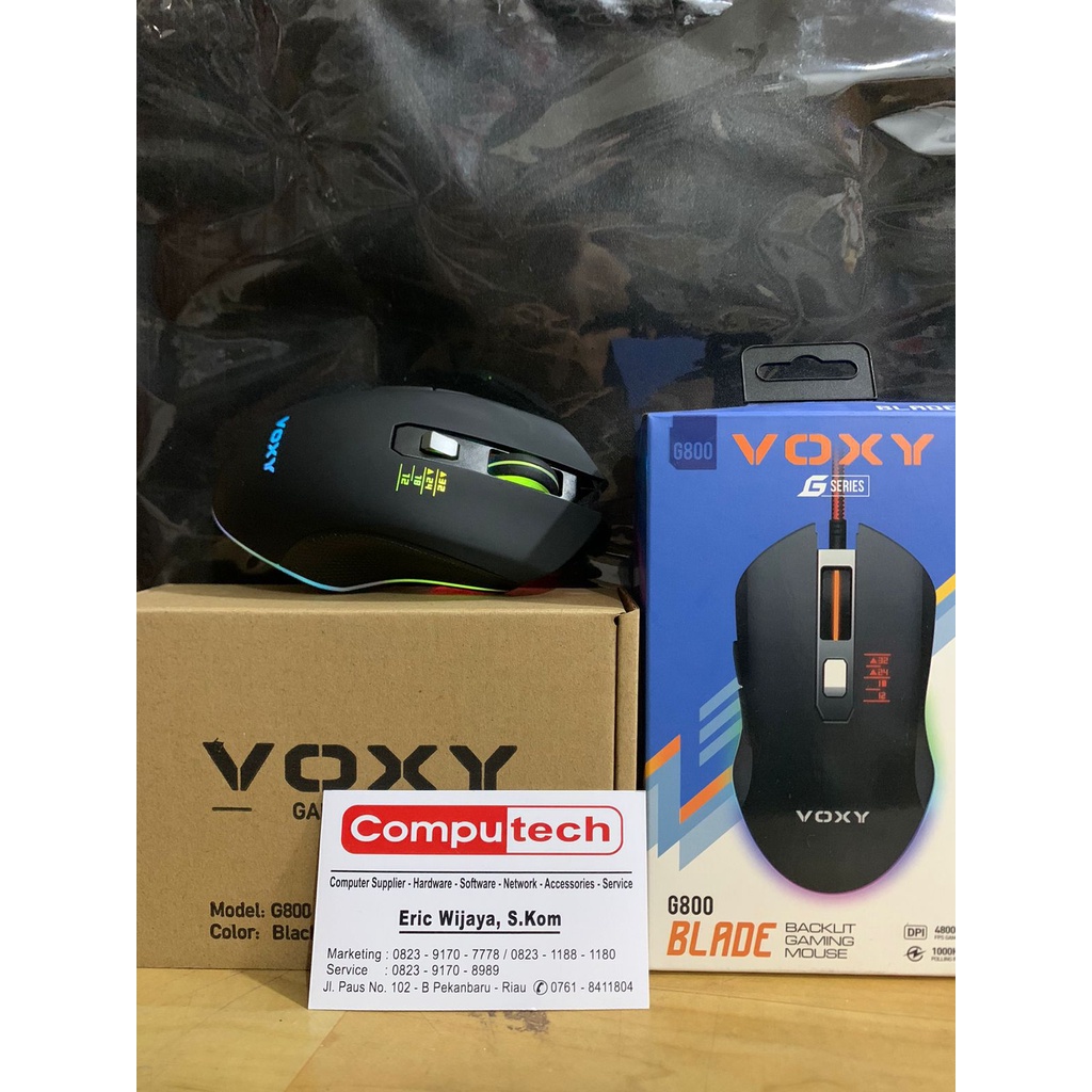 Jual Mouse Gaming RGB Voxy G800 usb game | Shopee Indonesia