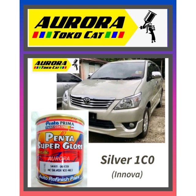 Jual Cat Silver Innova Toyota Kijang 1CO Penta Supergloss NC Silver ...