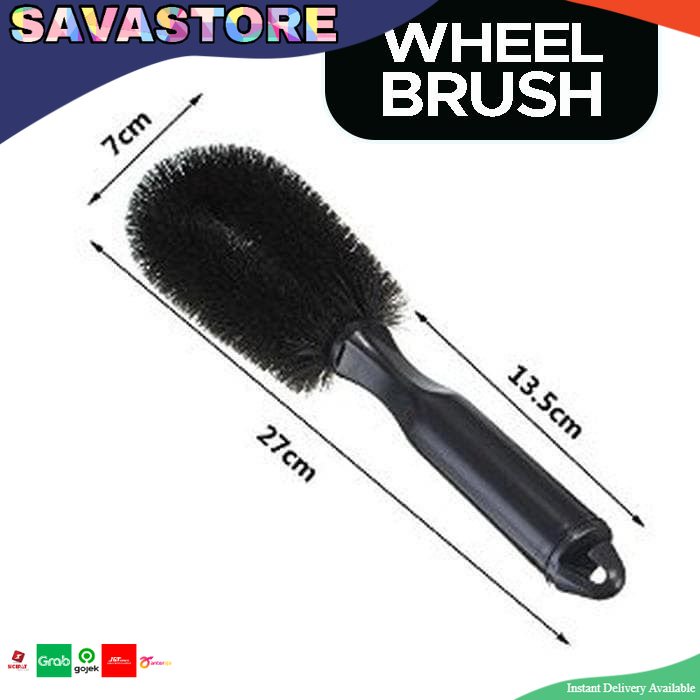 Jual Sikat Pembersih Velg - Wheel Brush Velg Ban Mobil Motor Bulu Halus ...