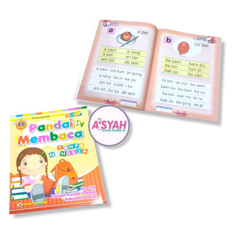 Jual Buku pandai membaca tanpa mengeja metode super cepat 50 menit ...