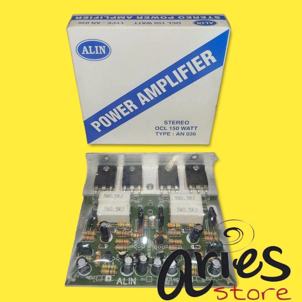 Jual KIT POWER OCL STEREO 150 WATT PLUS TR AN 036 | Shopee Indonesia