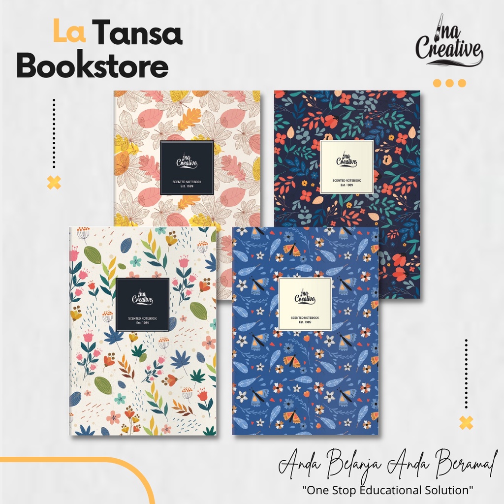 Jual NOTEBOOK B5 PERFUME INA CREATIVE | Shopee Indonesia
