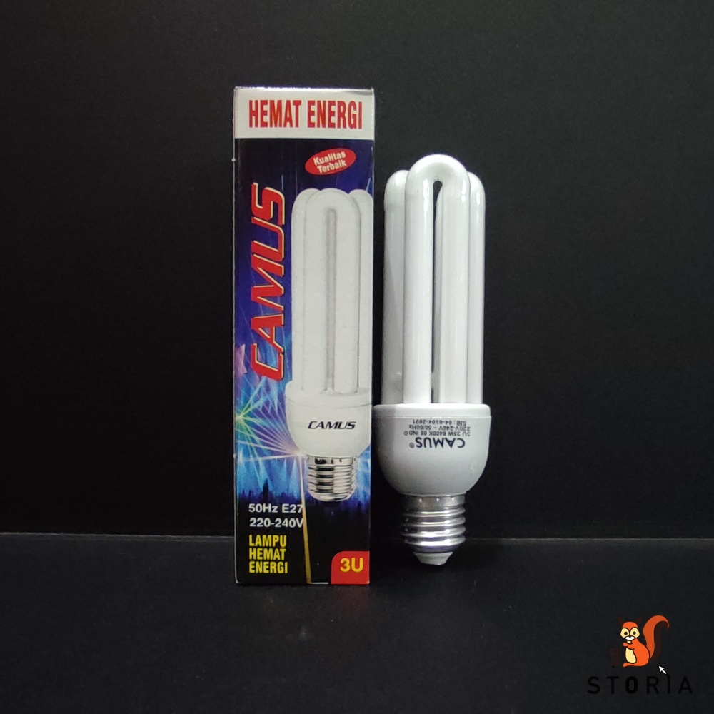 Jual Lampu hemat energi plc spiral CAMUS | Shopee Indonesia