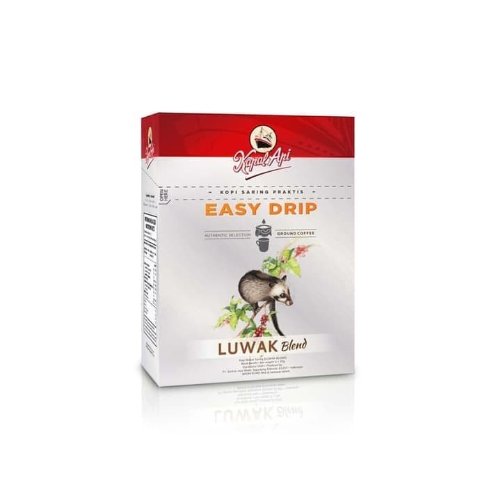 Jual KAPAL API EASY DRIP LUWAK BLEND KOPI SARING PRAKTIS 50 GRAM ...