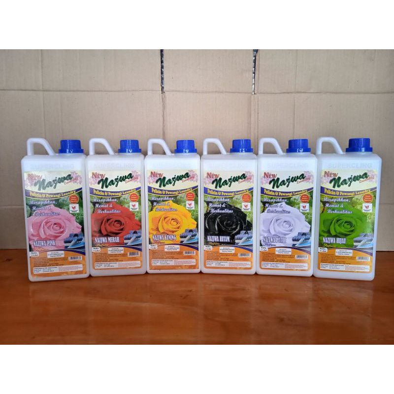 Jual Pewangi laundry najwa botol 1liter | Shopee Indonesia