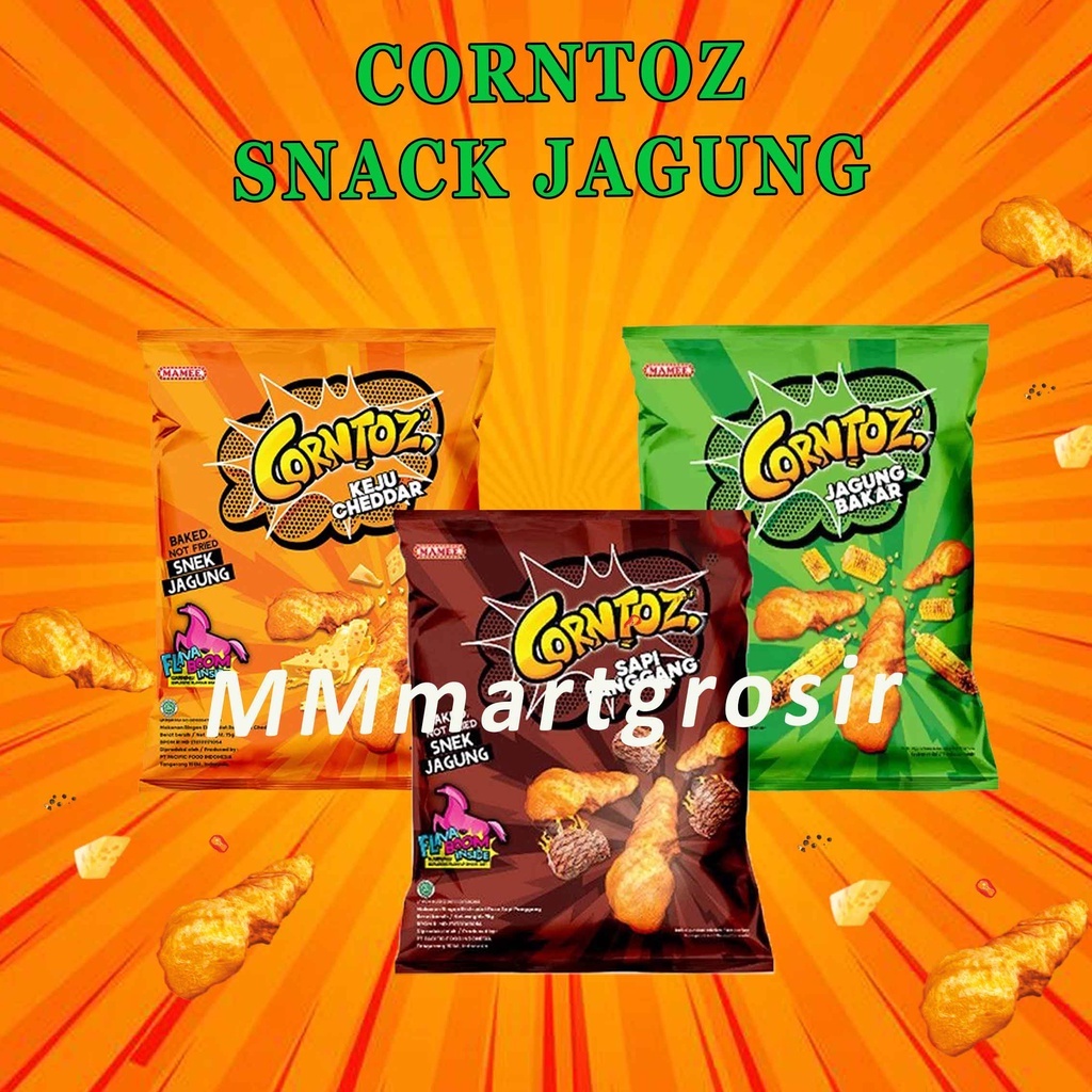 Jual Corntoz / Snack Jagung / Makanan Ringan / Cemilan Jagung | Shopee ...