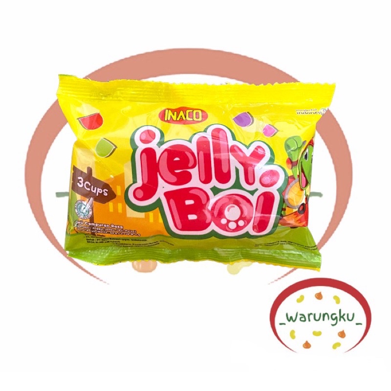 Jual Inaco JELLY BOI 33gr isi 3pcs MAKANAN RINGAN SNACK CEMILAN ANAK ...