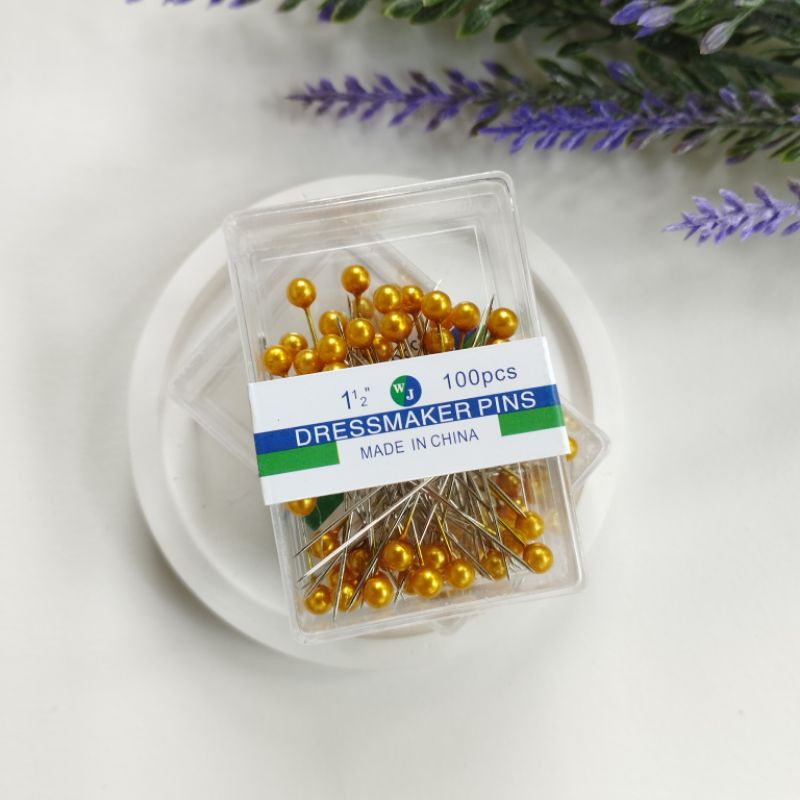 Jual Alfiani - Jarum Pentul Kristal Premium 1box Anti Karat | Shopee ...