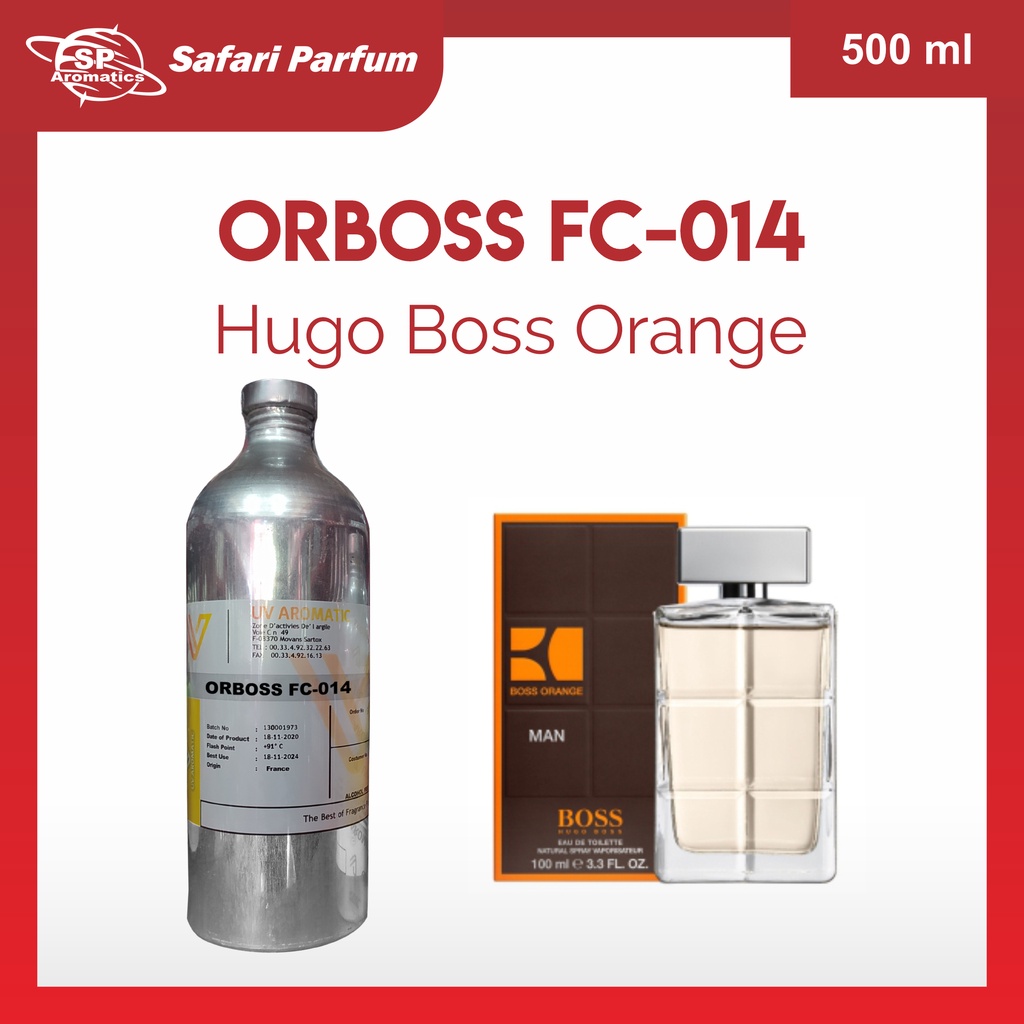 Jual Parfum UV Aromatic Orboss FC-014 inspired by Hugo Boss Orange [500ml] | Shopee Indonesia