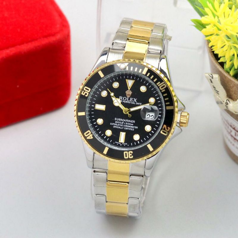 Jual Jam Tangan Pria Rolex Super Mewah Dan Elegan Warna Pilihan - Rolex ...