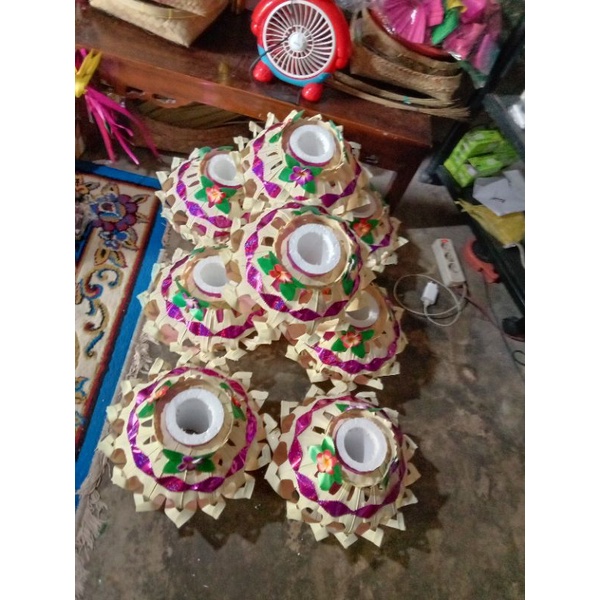 Jual lampion bola bola hiasan penjor | Shopee Indonesia