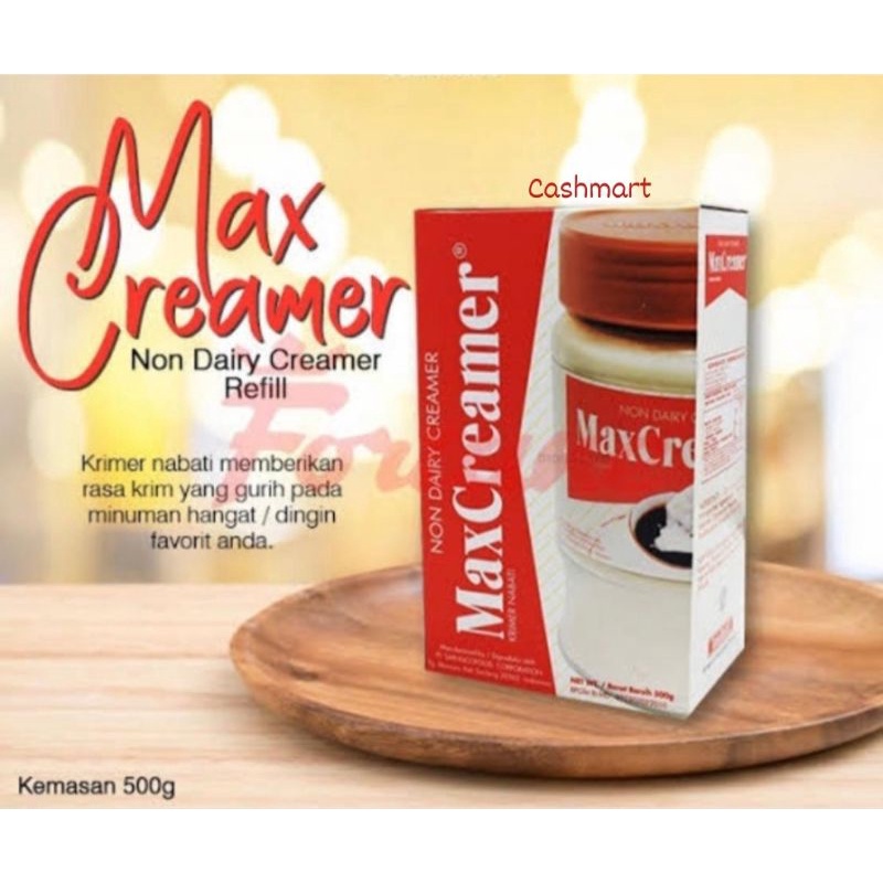 Jual 500g MaxCreamer Non Dairy Creamer Krimer Nabati Max Creamer ...