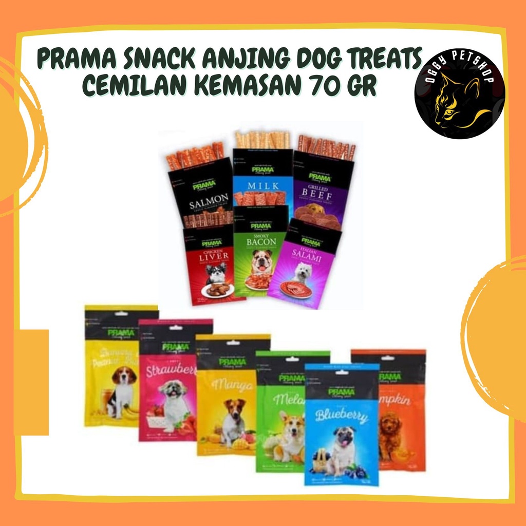 Jual Prama Dog Treat 70gr Cemilan Anjing Snack Anjing Prama | Shopee ...