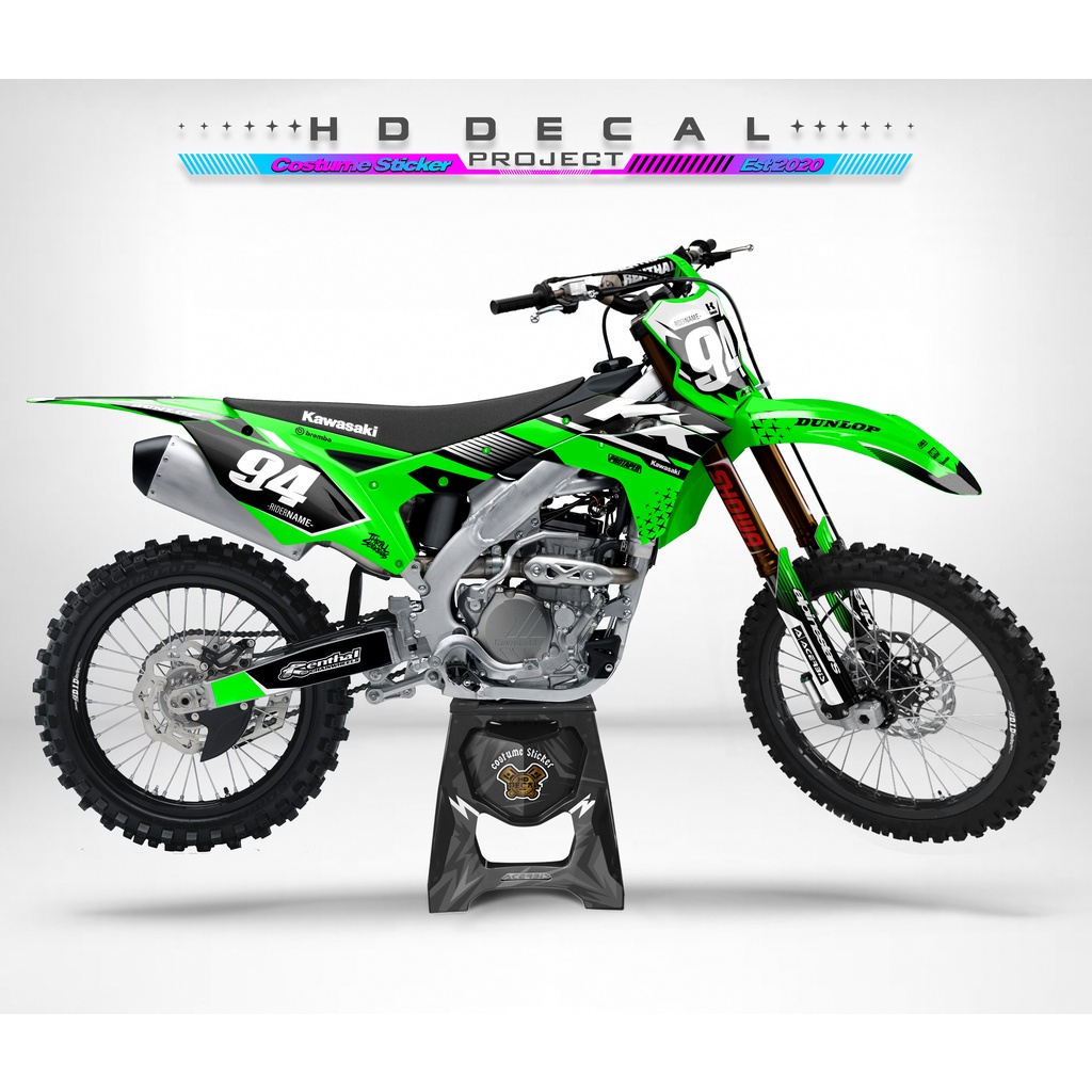 Jual DECAL KX 250 DECAL KXF DECAL KX 450 FULL BODY BEBAS REQUEST NAMA ...