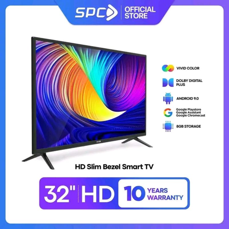 Jual SMART TV SPC /ANDROID TV GOGLE SPC HD 32 INCH | Shopee Indonesia