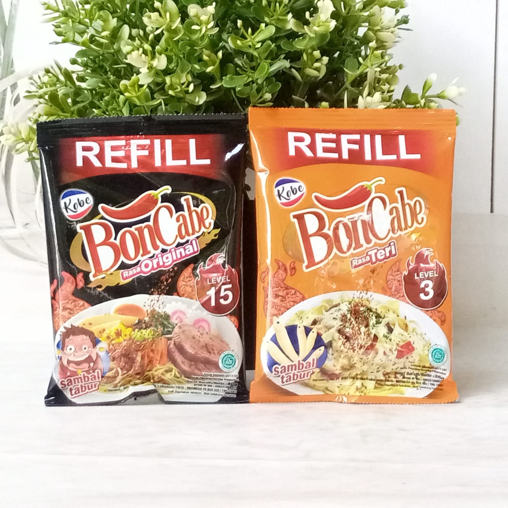 Jual Bon Cabe Sambal Tabur Refiil Pouch 40gr | Shopee Indonesia