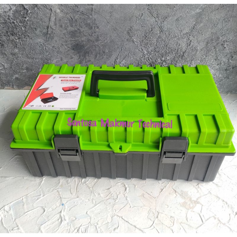 Jual DT 16" Toolbox Tool Box Kotak Kotak Kunci Perkakas Plastik PVC | Shopee Indonesia