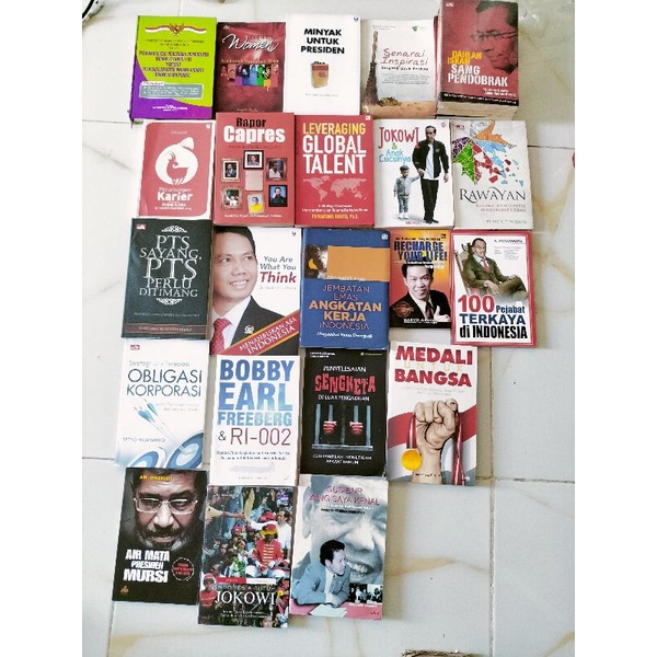 Jual BUKU OBRAL MURAH POLITIK//INSPIRASI//MOTIFASI | Shopee Indonesia