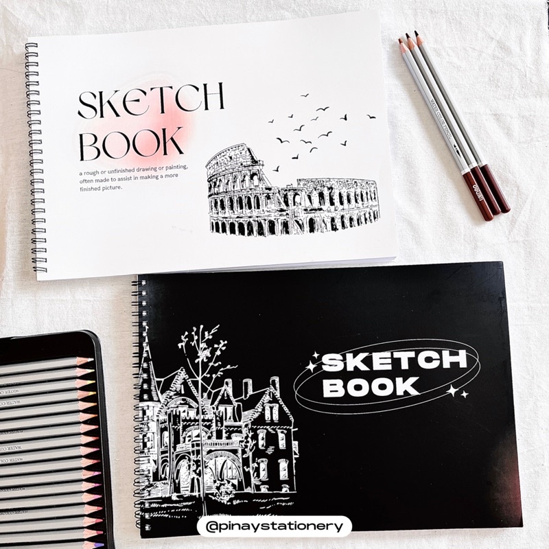 Jual A4 Sketch Book 200 gsm Drawing Book Sketsa Gambar Watercolour ...