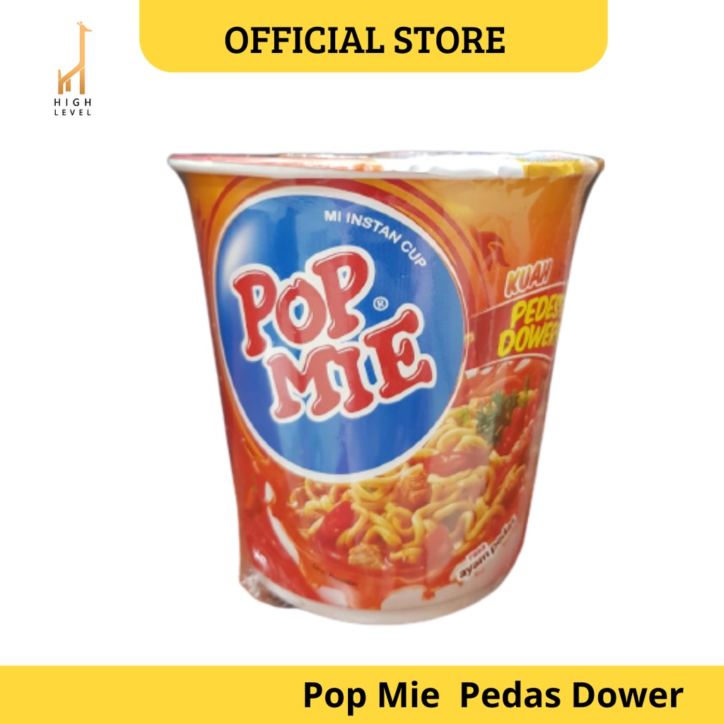 Jual Pop Mie Popmie Cup Pedas Dower 75 gr | Shopee Indonesia