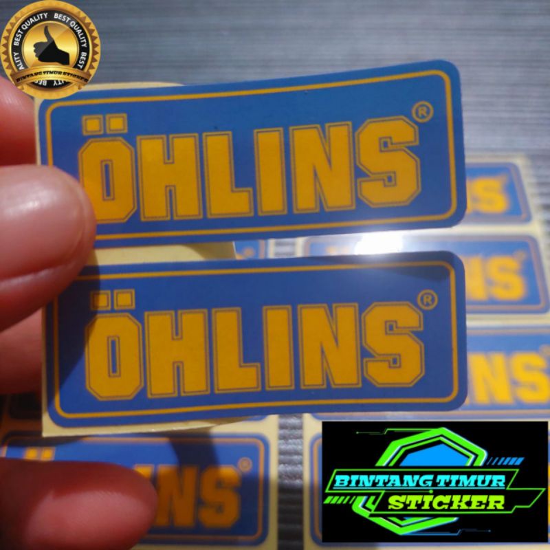 Jual STICKERR SHOCK OHLINS STICKER PRINTING | Shopee Indonesia