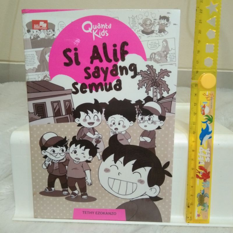 Jual Buku komik cerita anak Quanta Kids SI ALIF SAYANG SEMUA | Shopee ...