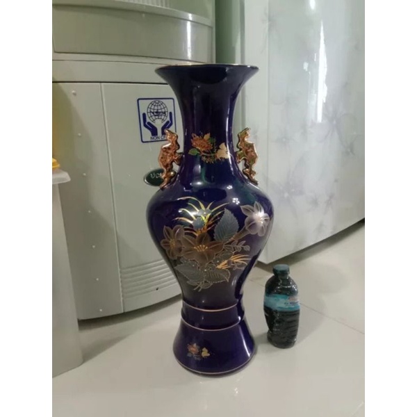 Jual Guci antik porcelain china blue raja.Guci biru premium sangat ...