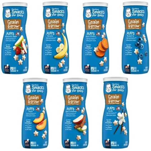Gerber Graduates Puffs Gerber Graduates Puffs Cereal Snacks, Sweet