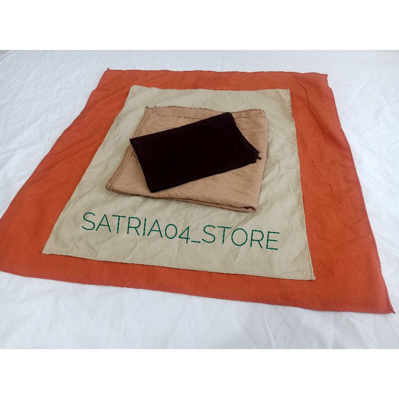Jual SLAYER POLOS SEGIEMPAT UKURAN 60X60CM/BANDANA SYAL/HIJAB/SCRAFT ...