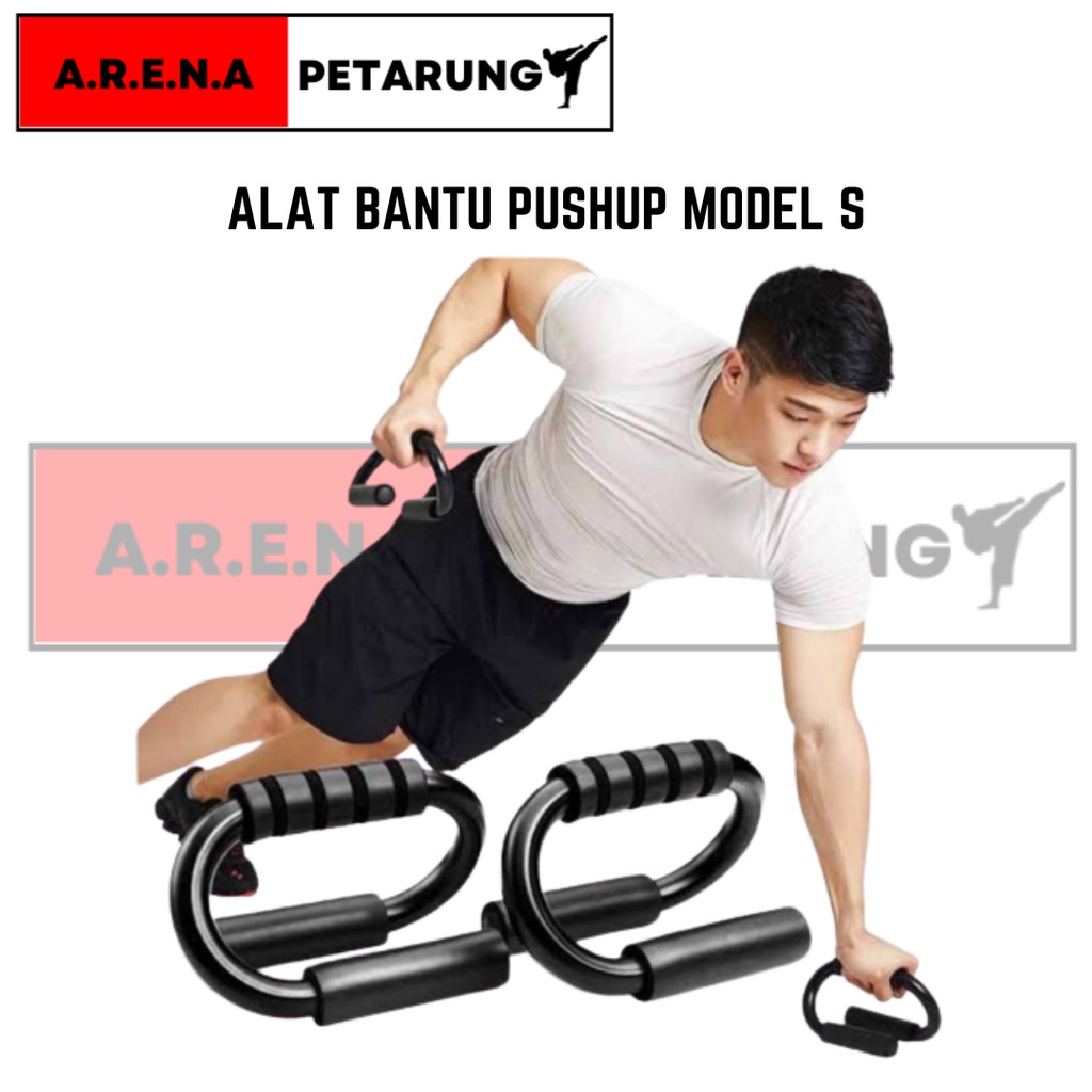 Jual ALAT OLAHRAGA HANDLE PUSH UP BAR STAND PORTABLE BERKUALITAS ...