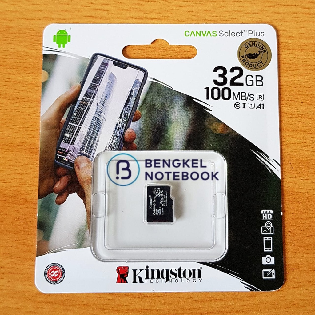 Jual Memori Card Kingston Canvas MicroSDHC Micro SD 32Gb - Garansi 1 ...