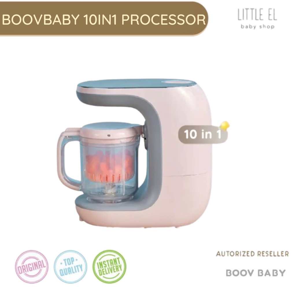 Jual Boov Baby 10 in 1 Food Processor - Boovbaby Blender Steam Food ...