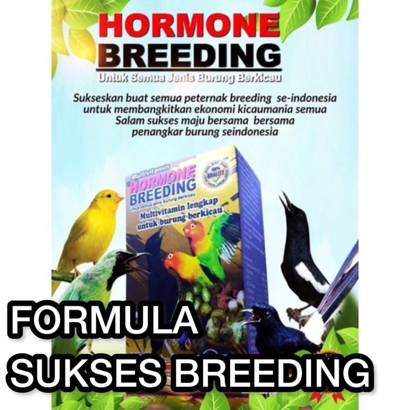 Jual Vitamin Hormon Breeding Vitamin Ternak Burung | Shopee Indonesia