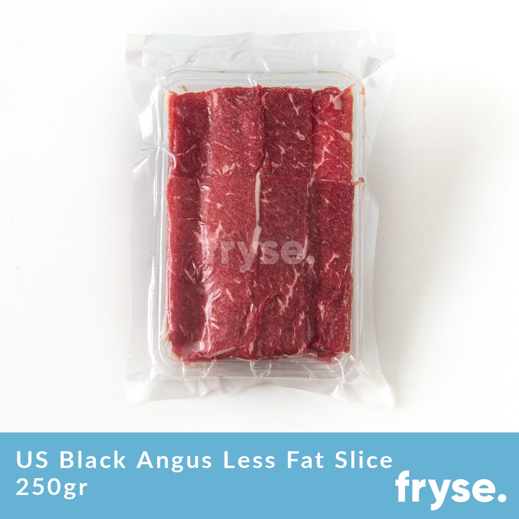 Jual US Black Angus Less Fat Slice 250gr | Shopee Indonesia