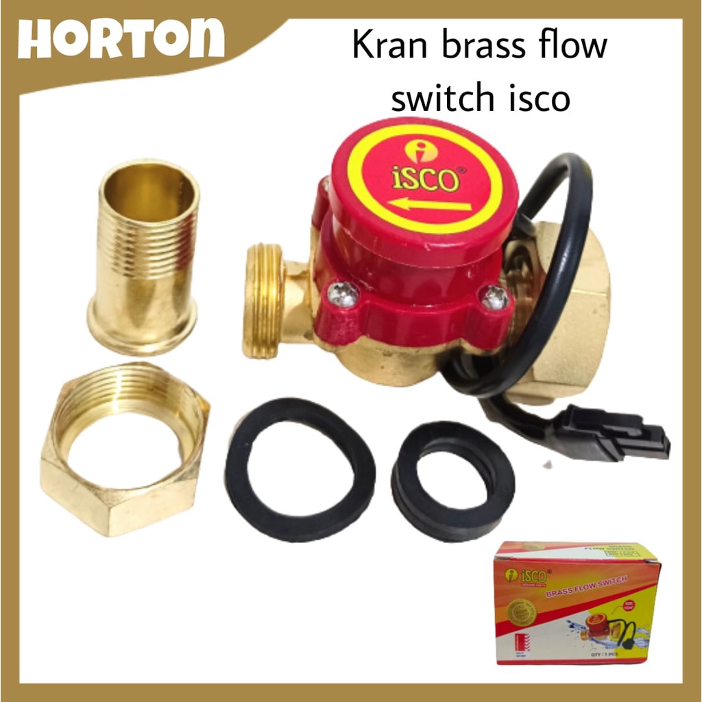 Jual WATER FLOW SWITCH 1" X 3/4 - SAKLAR OTOMATIS POMPA AIR - BRASS ...