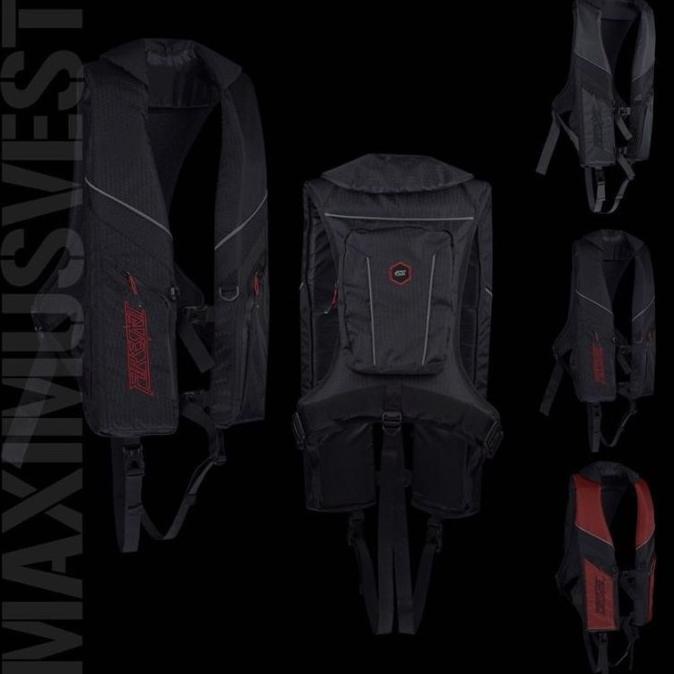 Jual Jaket Pelampung Firecast Life Vest Maximus Desain Untuk Pemancing ...