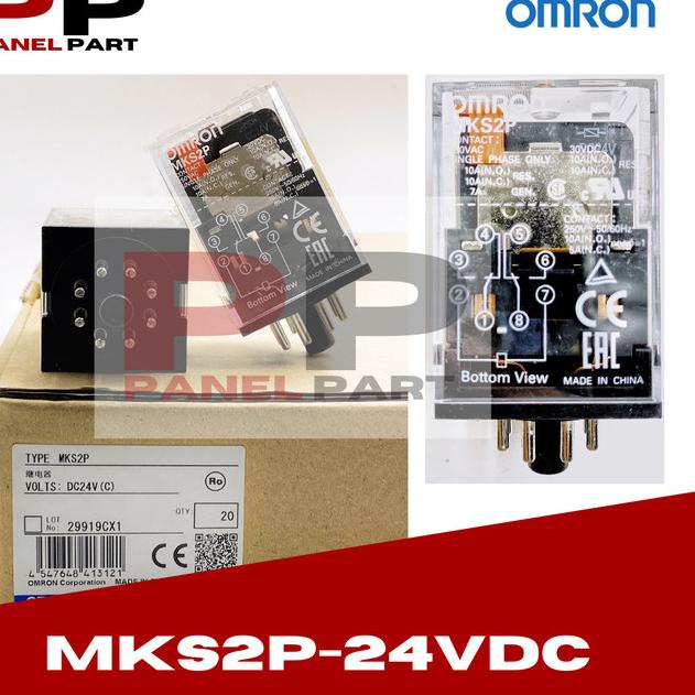 Jual RELAY OMRON MKS2P-24VDC | Shopee Indonesia