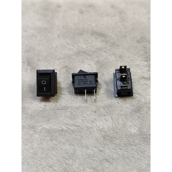 Jual Saklar Rocker Switch Mini ON - OFF 2 Pin / Switch Mini 2 Kaki ...