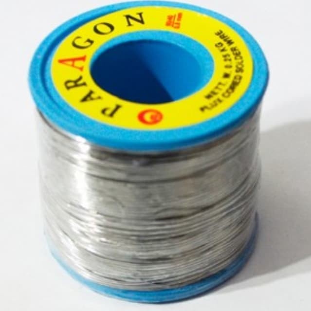 Jual TIMAH SOLDER CAP PARAGON ROLL BESAR 250gram 250 gram 0,25 kg 0,25 ...